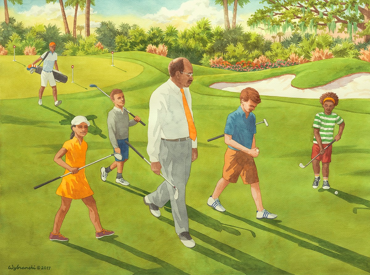 Joe Louis Barrow, Jr. retires after 18 years at The First Tee