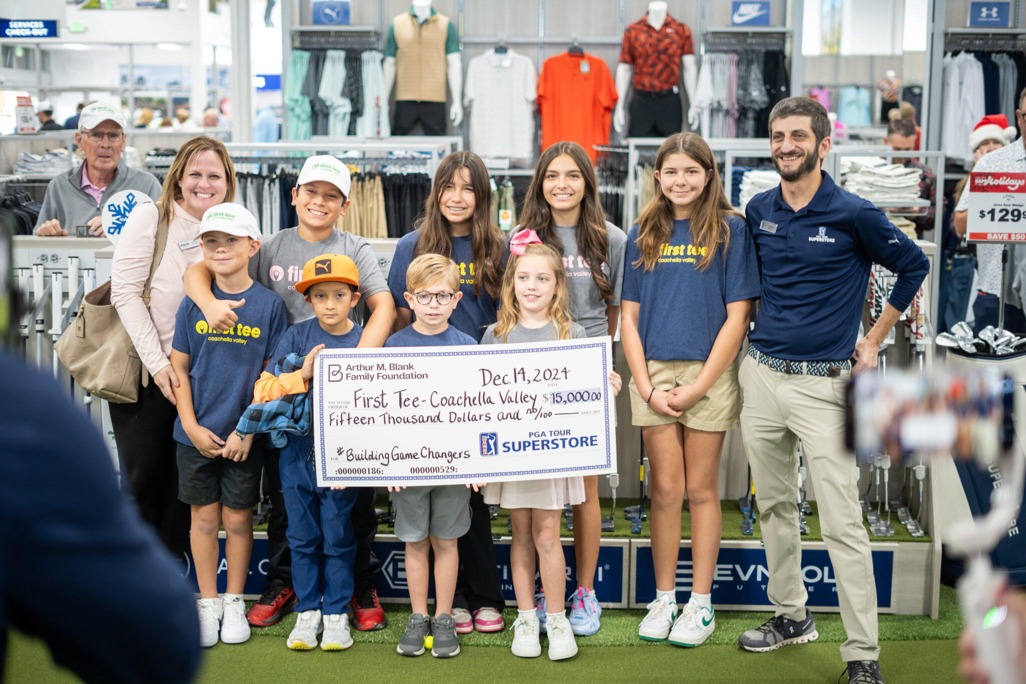 First Tee announces new grant from Blank Family Foundation, PGA TOUR ...